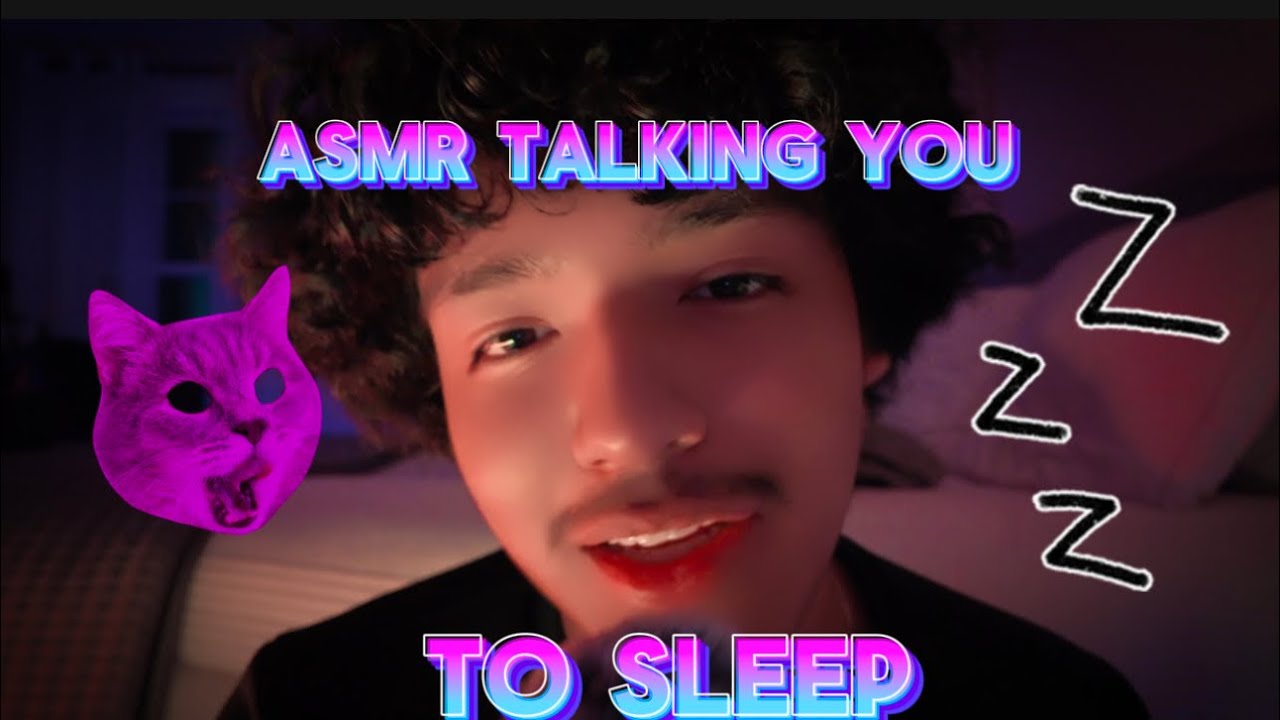 ASMR - TALKING YOU TO SLEEP ( whisper ) - YouTube