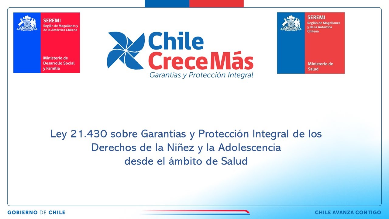Ley 21.430 sobre Garantías y Protección Integral de los Derechos de la ...