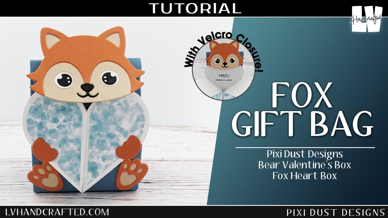 Fox Gift Bag Featuring Pixi Dust Designs - YouTube