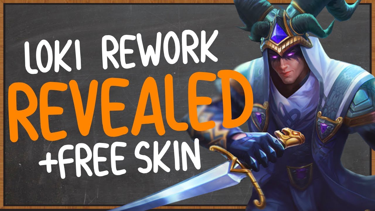 SMITE: NEW Loki Revealed! | Loki Rework First Look & Free Skin! - YouTube
