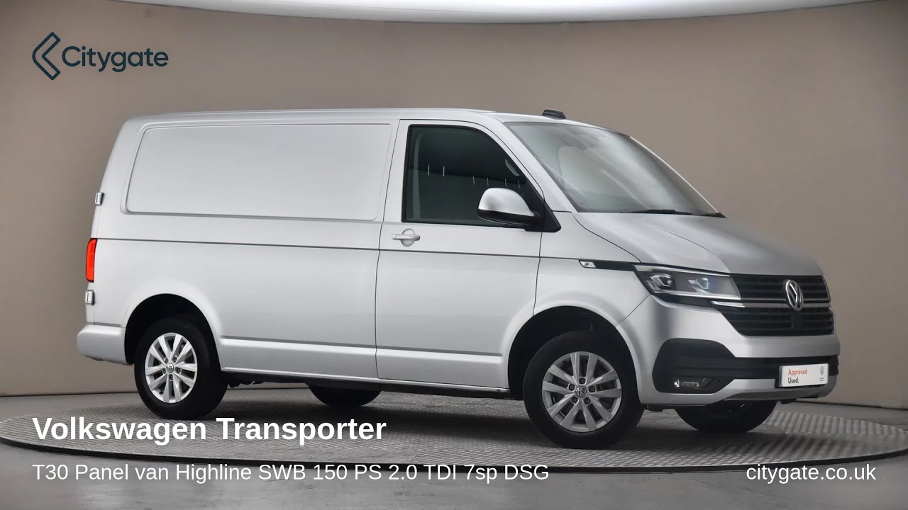 Volkswagen Transporter - T30 Panel van Highline SWB 150 PS 2.0 TDI 7sp ...