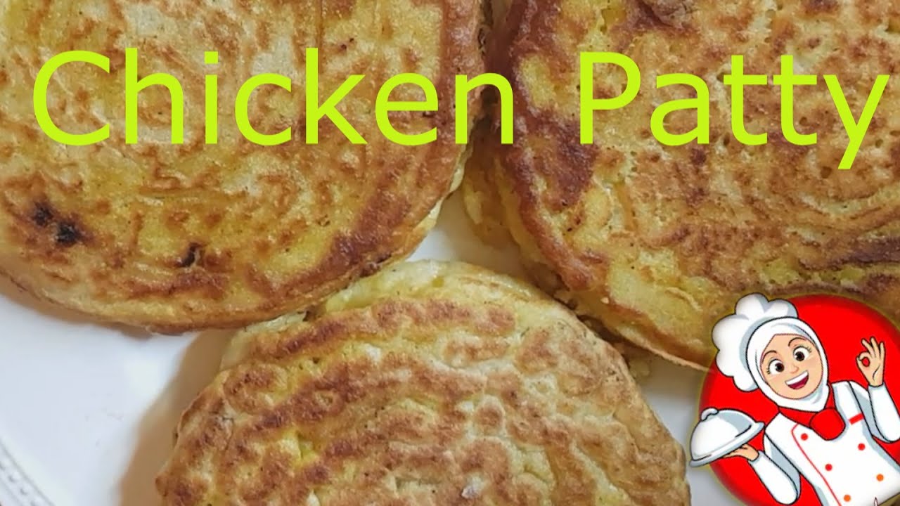 make chicken patty easily step by step - YouTube