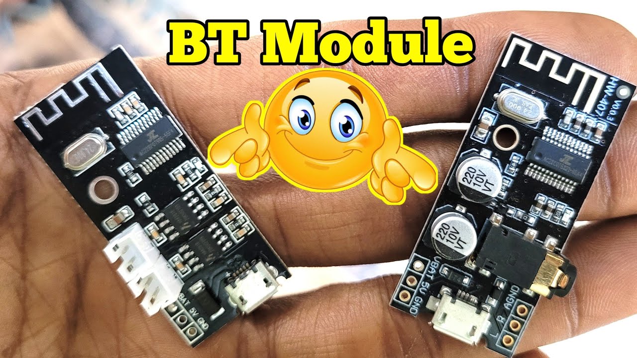 BT Module Amplifier to without Amplifier | Electronics Verma - YouTube