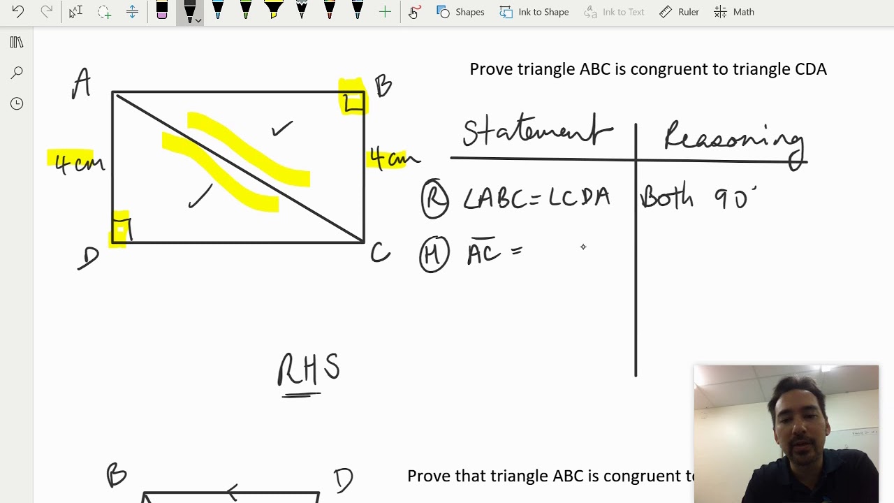 proof RHS rule - YouTube