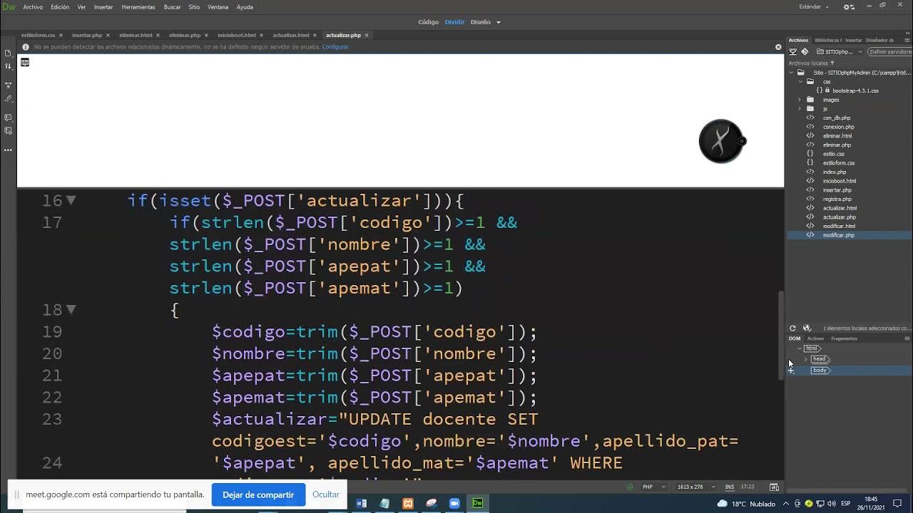 Editar o modificar datos usando formulario desde PHP con MySQL - YouTube