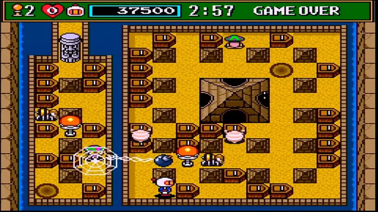 【SFC】スーパーボンバーマン3 初見プレーPart2 - YouTube