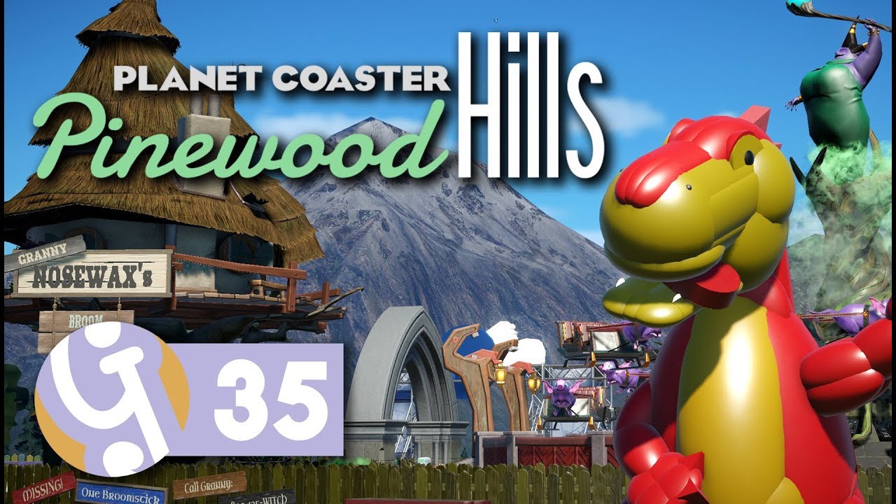 🌲 Gulpee Land | Pinewood Hills | Let's Play Planet Coaster #35 - YouTube