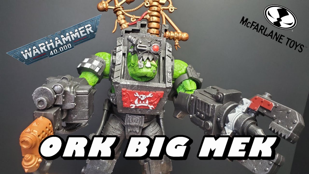 Warhammer 40K - Ork Big Mek - Mcfarlane Toys - Action Figure Review # ...