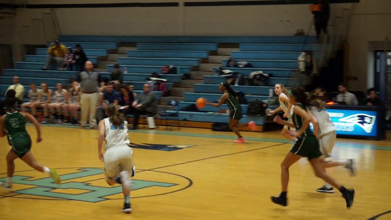 Jada Rogers converts steal in transition for Long Branch - YouTube