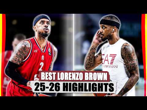 Lorenzo Brown is WANTED by PAOK 🔥 2025-26 Highlights