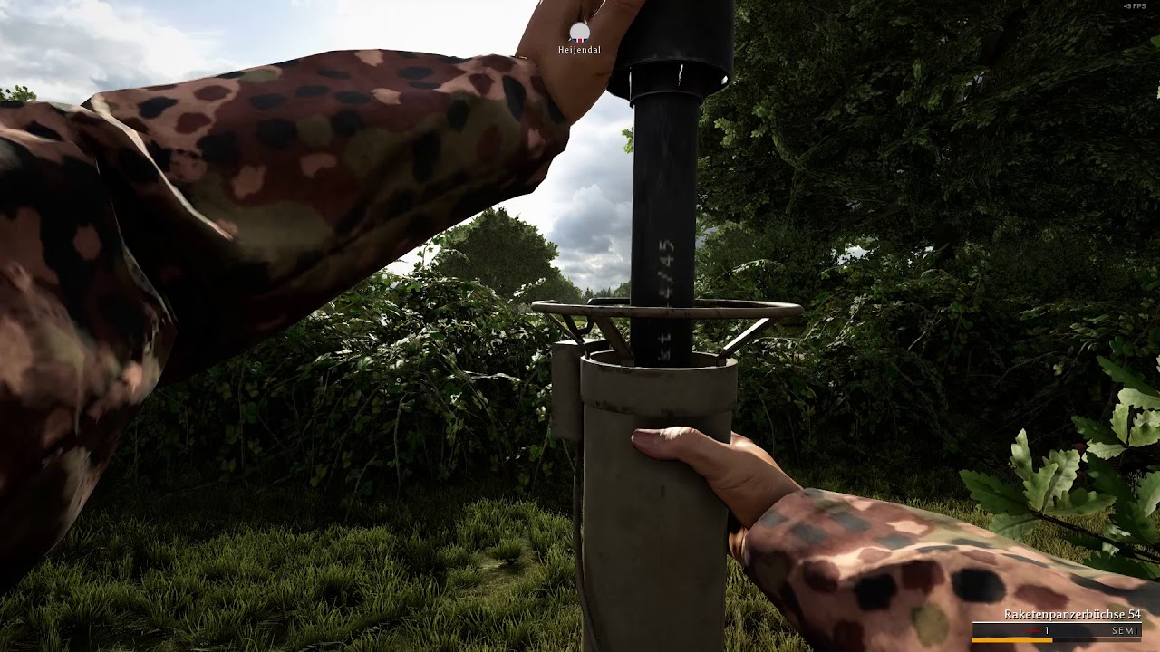 Post Scriptum AT Ambush Sherman Tank - YouTube