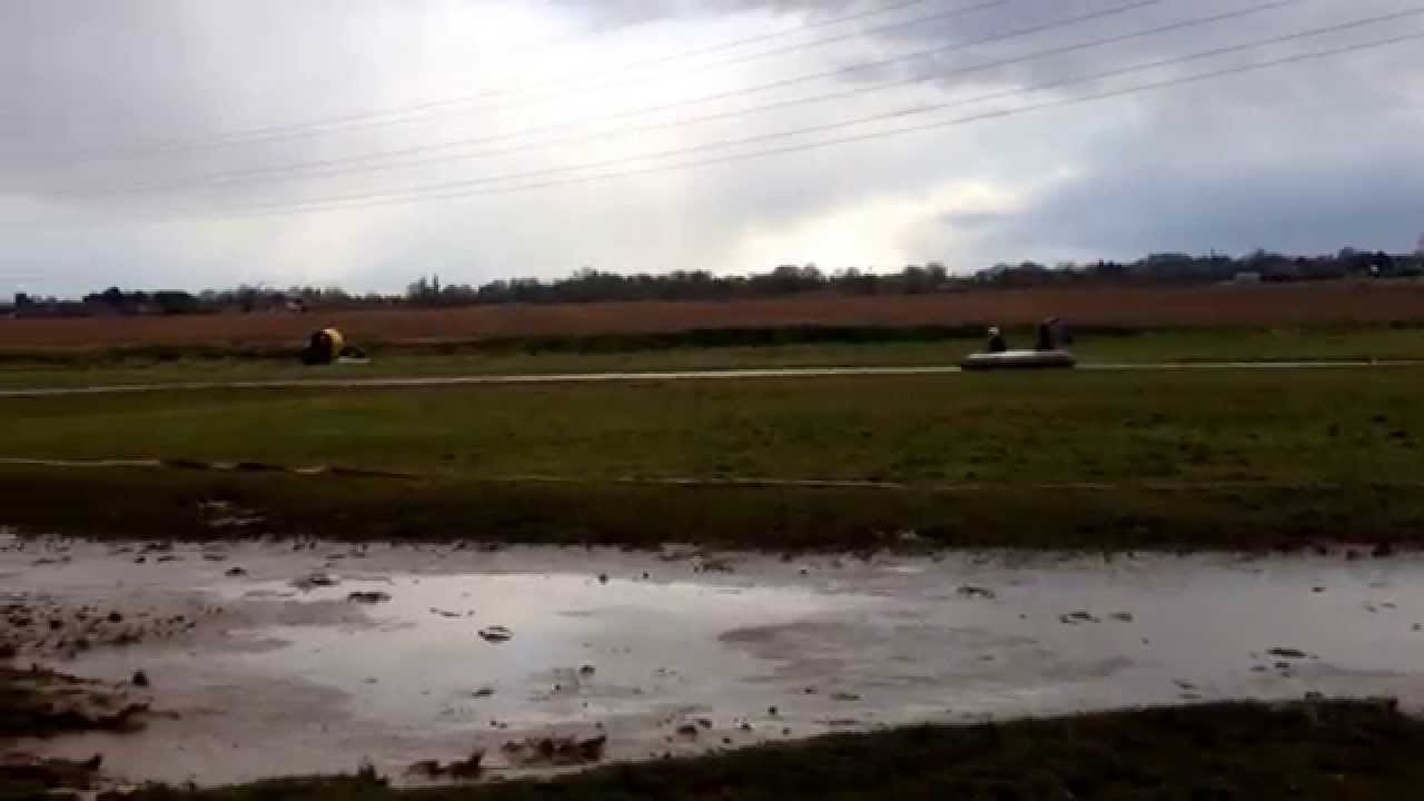 Hovercrafting at Hovercraft Adventures Sandwich, Kent - YouTube