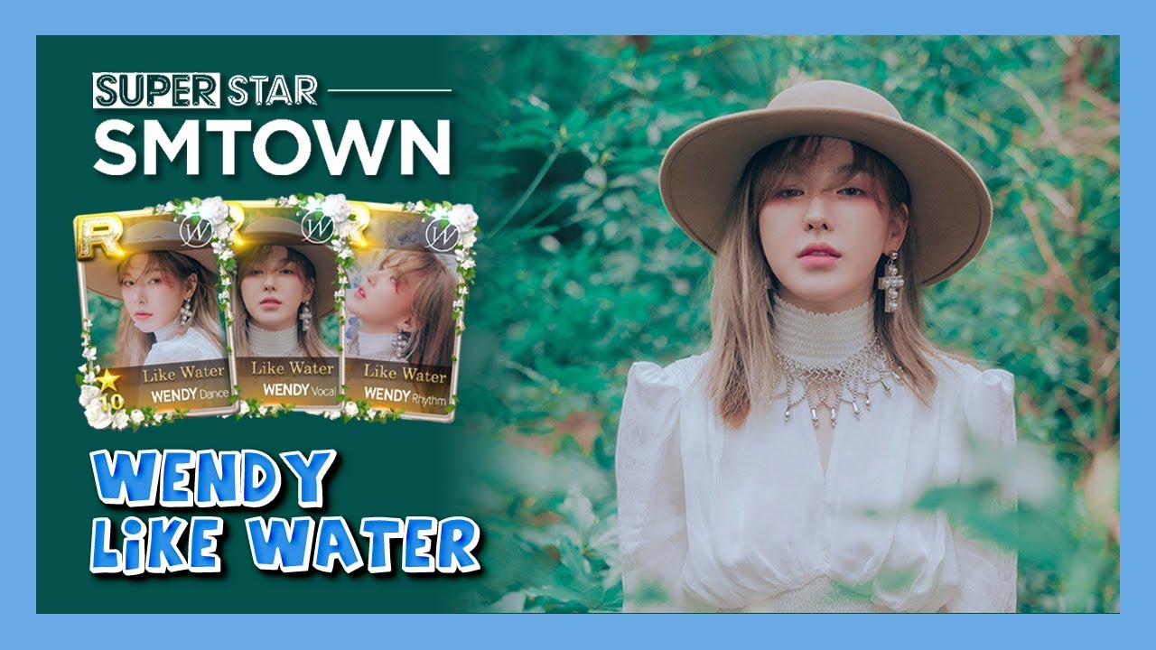 [SuperStar SMTOWN] Wendy - Like Water | Hard Mode All Perfect - YouTube