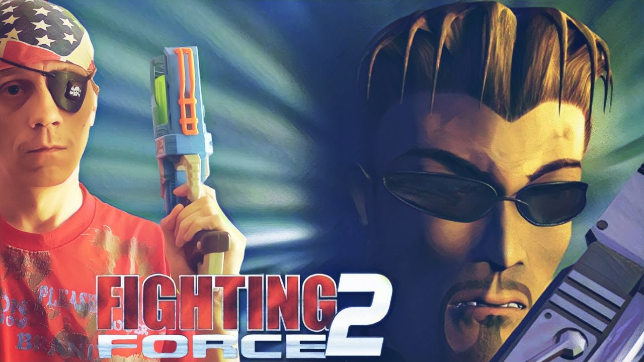 Fighting Force 2 пс1 Обзор на Игру в Стиле Киберпанк - YouTube