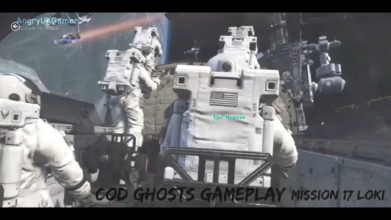Call of Duty Ghosts Gameplay Walkthrough Mission 17: LOKI - YouTube