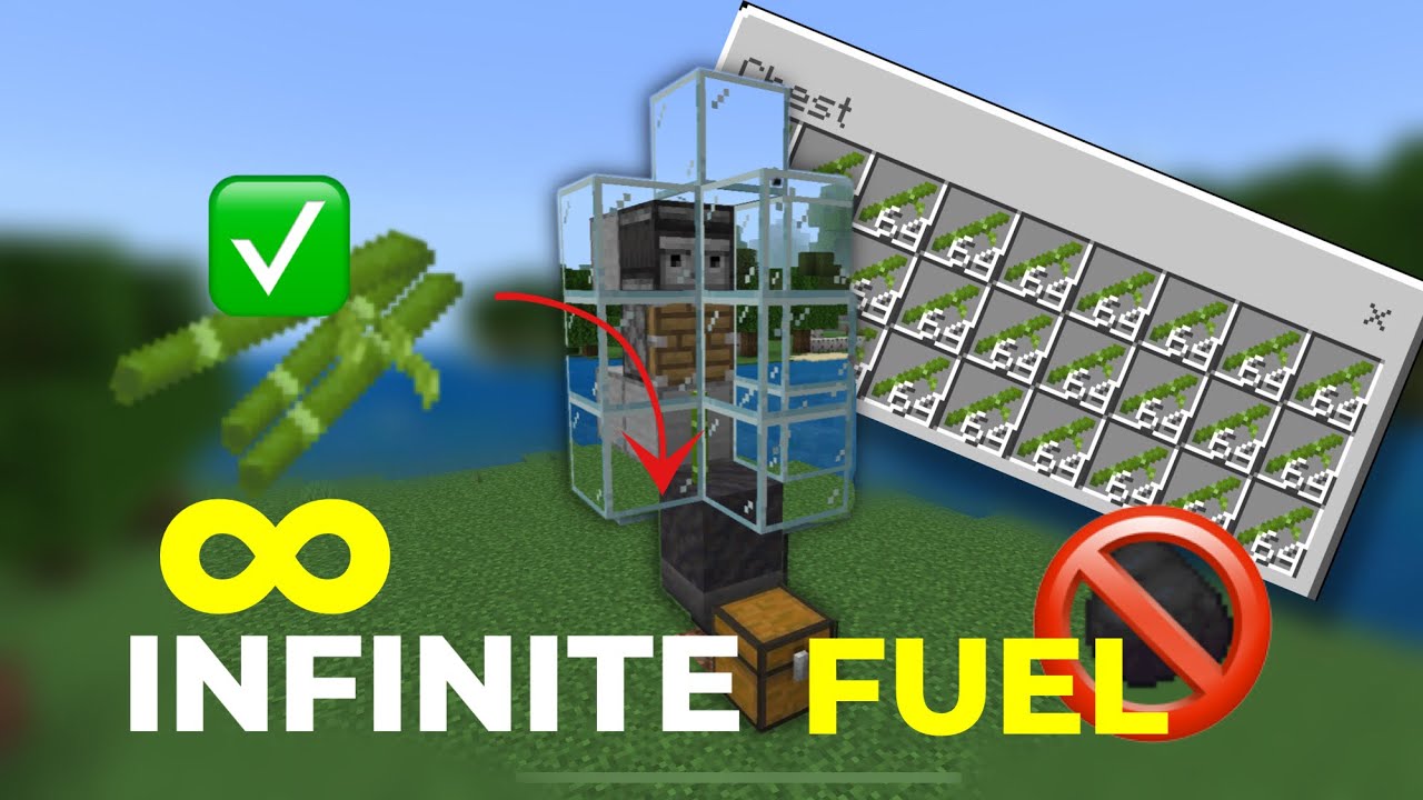 INFINITE FUEL IN MINECRACT |1.21+|Enco|#minecracft#minecraftfarm - YouTube
