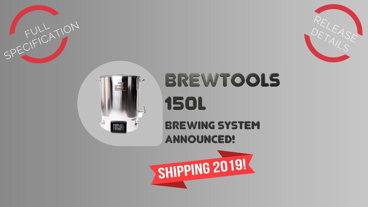 New Brewtools 150L Brewing System Initial Preview - YouTube