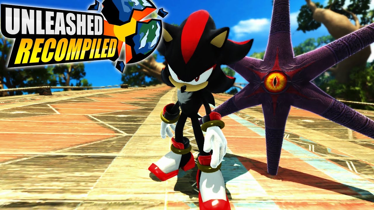 Shadow And Black Doom Cutscenes In Sonic Unleashed Recompiled - YouTube