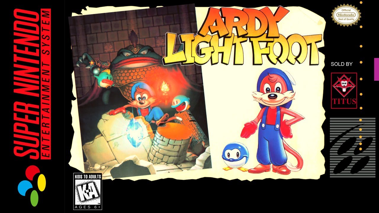 [Longplay] SNES - Ardy Lightfoot (4K, 60FPS) - YouTube