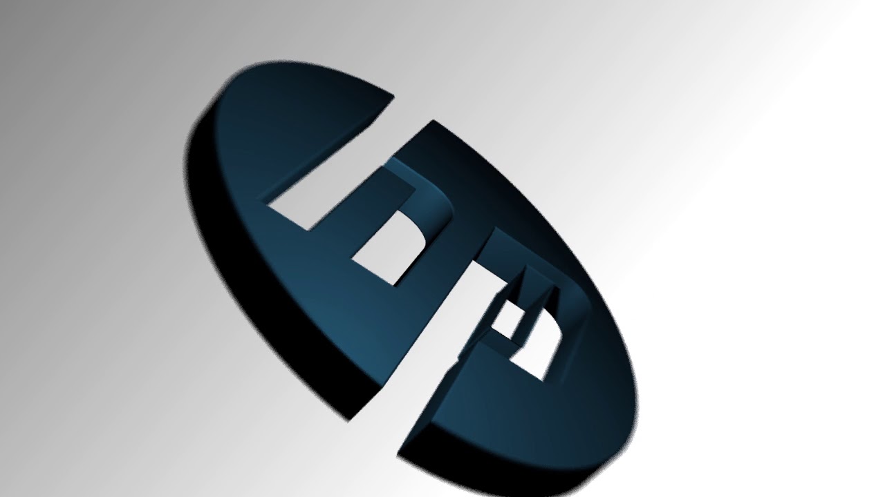 HP logo render - YouTube