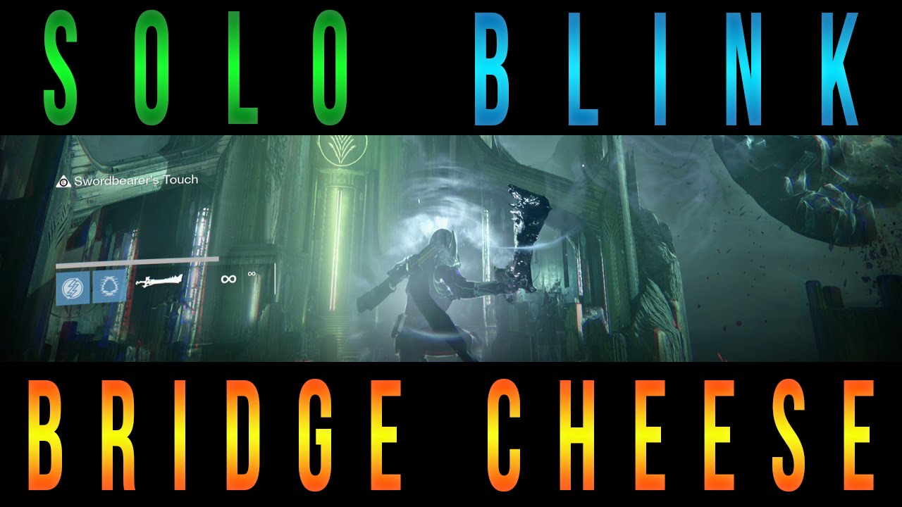 Destiny - Solo Blink Cheese The Bridge (Crota's End) - YouTube