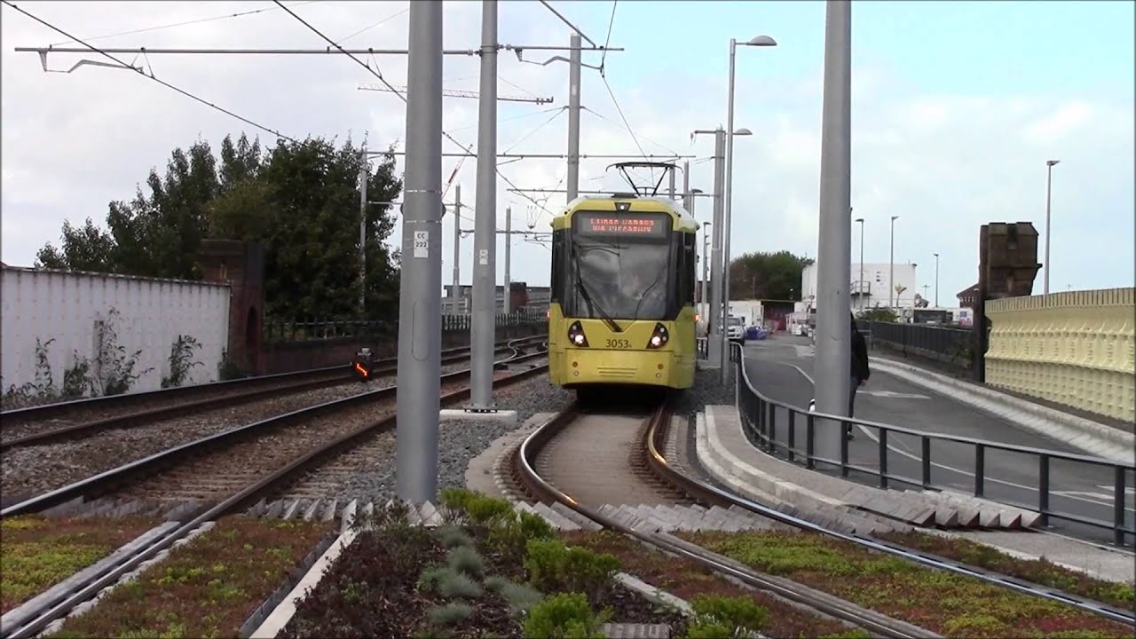 Metrolink Trams, Manchester UK - YouTube