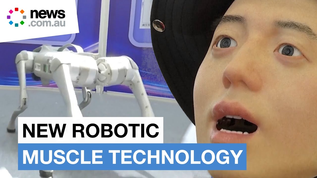 Researchers unveil first robotic ‘artificial muscles’ - YouTube