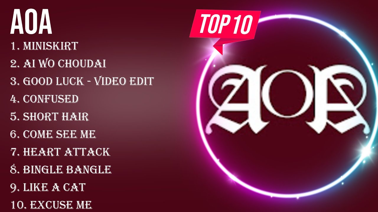 Greatest Hits AOA full album 2024 ~ Top Artists To Listen 2024 - YouTube