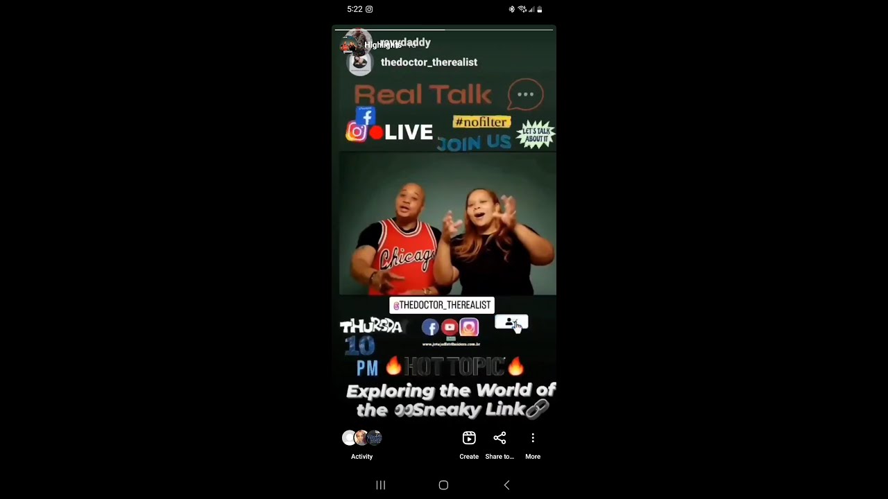 The Doctor and the Realist presents Real Talk Live Unfiltered Episode ...