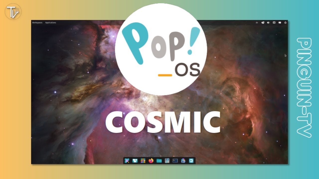 Pop!OS 24.04 - Cosmic Desktop kurz angesehen - YouTube