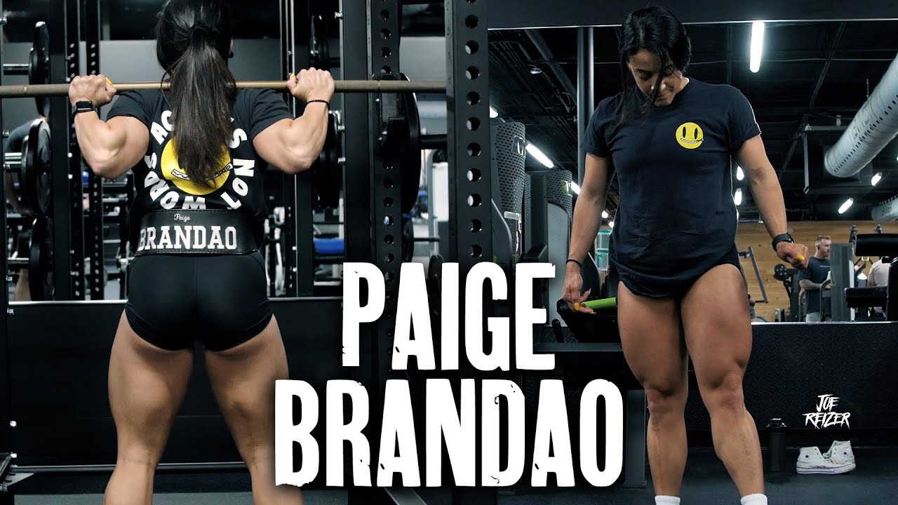 Paige Brandao - Quadzilla Workout - YouTube