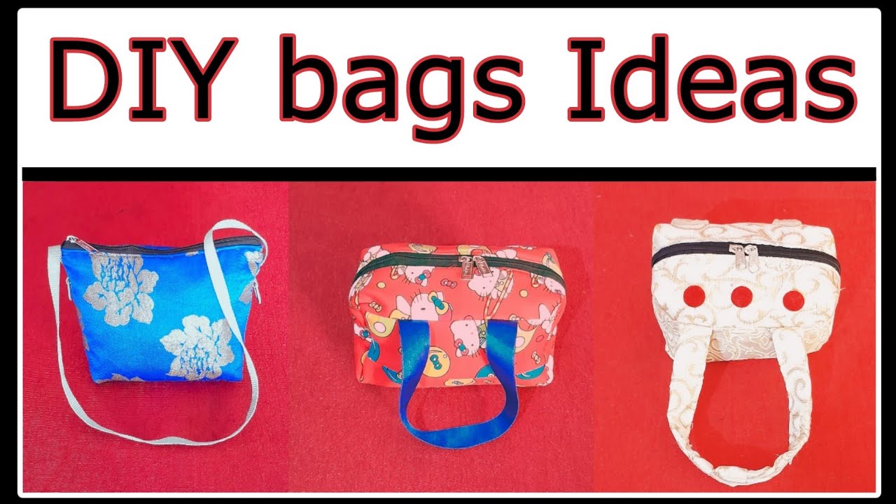Easy DIY bag | diy clear handbag kit | Cloth bag making Ideas ...