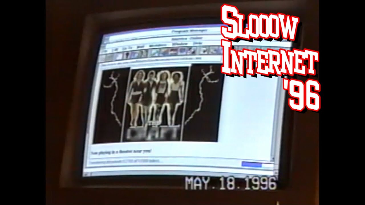90's: THE CRAFT Website on AOL Dialup Internet - May 18, 1996 - YouTube