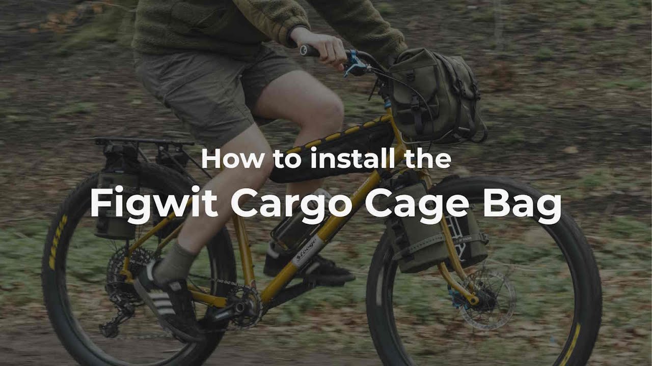 How to install your Figwit Cargo Cage Bag - YouTube