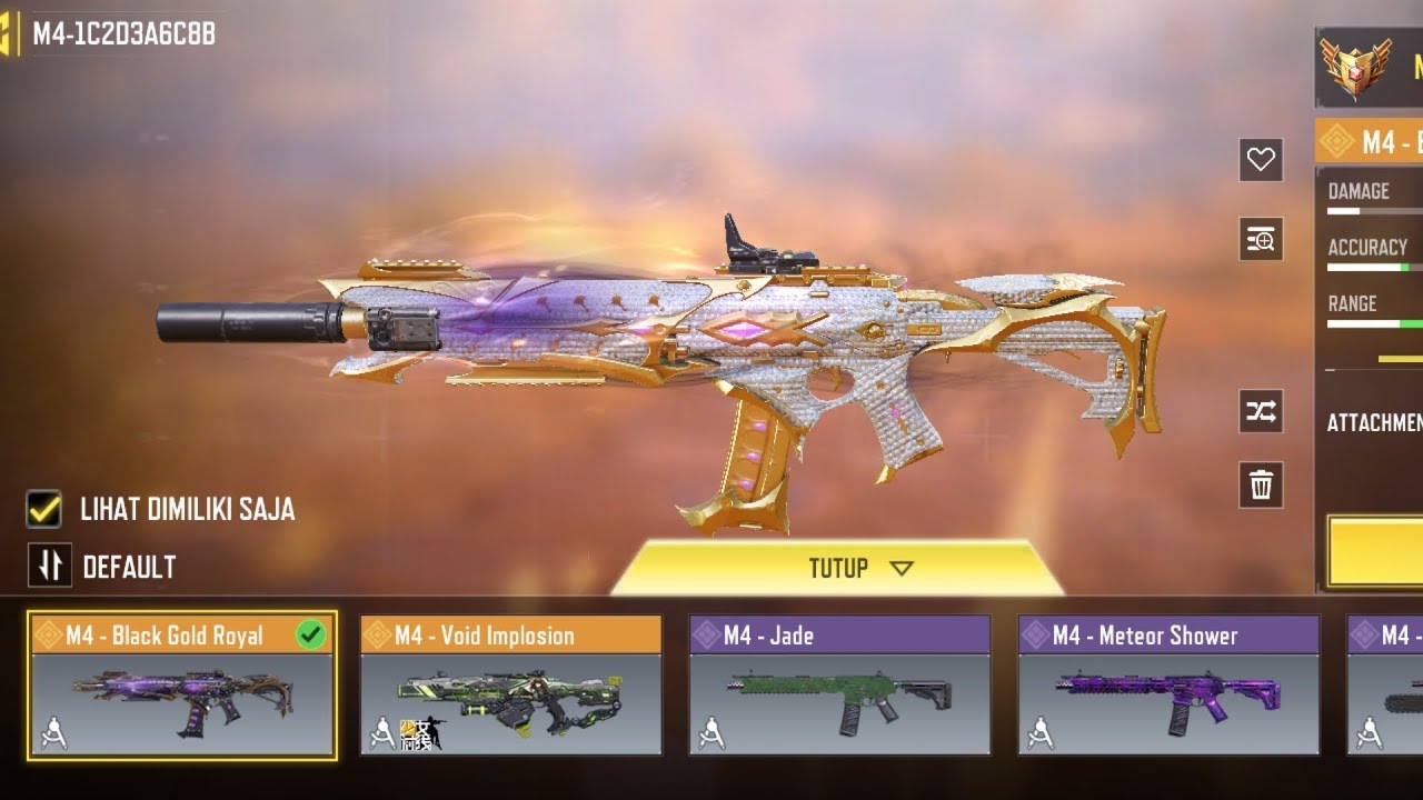 Legendary M4 Black Diamond Royal :v [ Call of Duty Mobile ] - YouTube