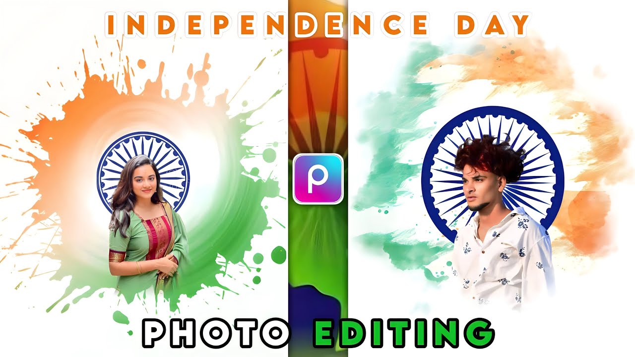 Independence Day Photo Editing In Picsart | Indian Flag Photo Editing ...
