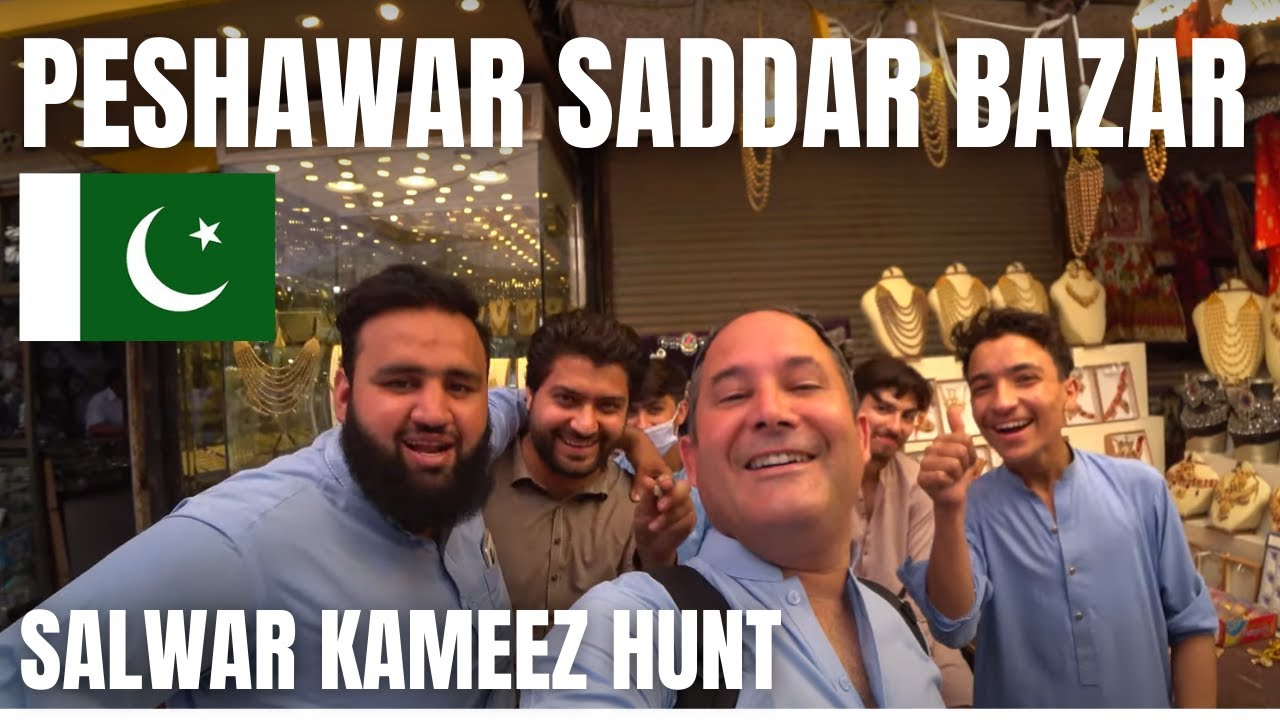 PESHAWAR SADDAR BAZAR / HUNT FOR A SALWAR KAMEEZ / MARKET VIDEO ...