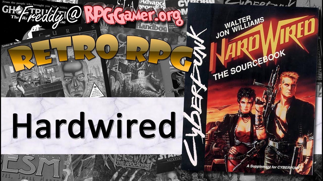 Hardwired (Cyberpunk, R Talsorian Games, 1989) | Retro RPG - YouTube