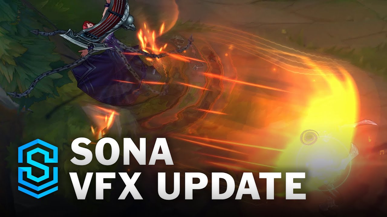 Sona Visual Effect Update Comparison - All Affected Skins | League Of ...
