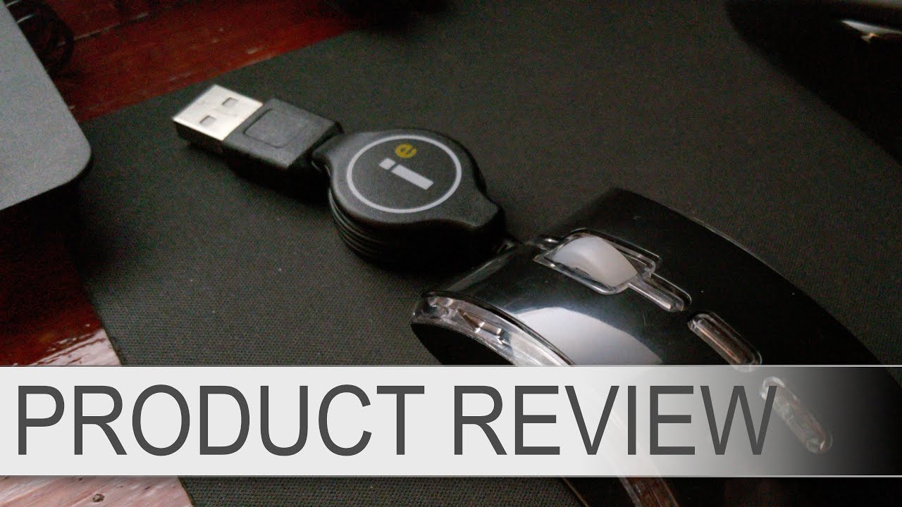 iEssentials IE-MM-PR Mouse Review - YouTube