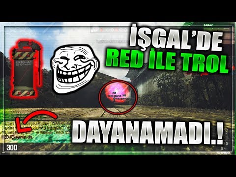 WOLFTEAM İŞGAL HARİTASINDA RED İLE ADAMLARI AŞAĞIYA DÜŞÜRMEK - DAYANAMAYIP ÇIKTI ! EFSANE TROL ; #1