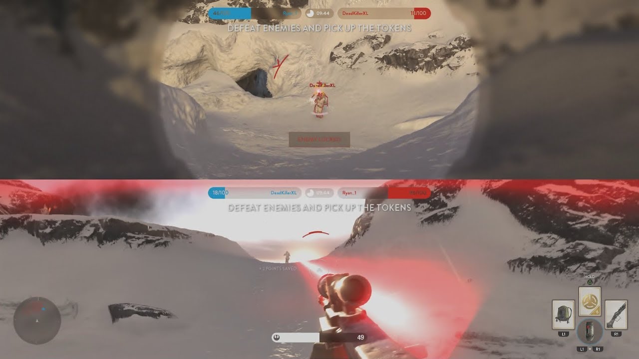 Star Wars: Battlefront Splitscreen Gameplay HD - Battles: Battle on ...