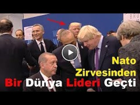 Nato Zirvesinden Bir Dünya Lideri Geçti Recep Tayyip Erdoğan Flaş Gelişme   !