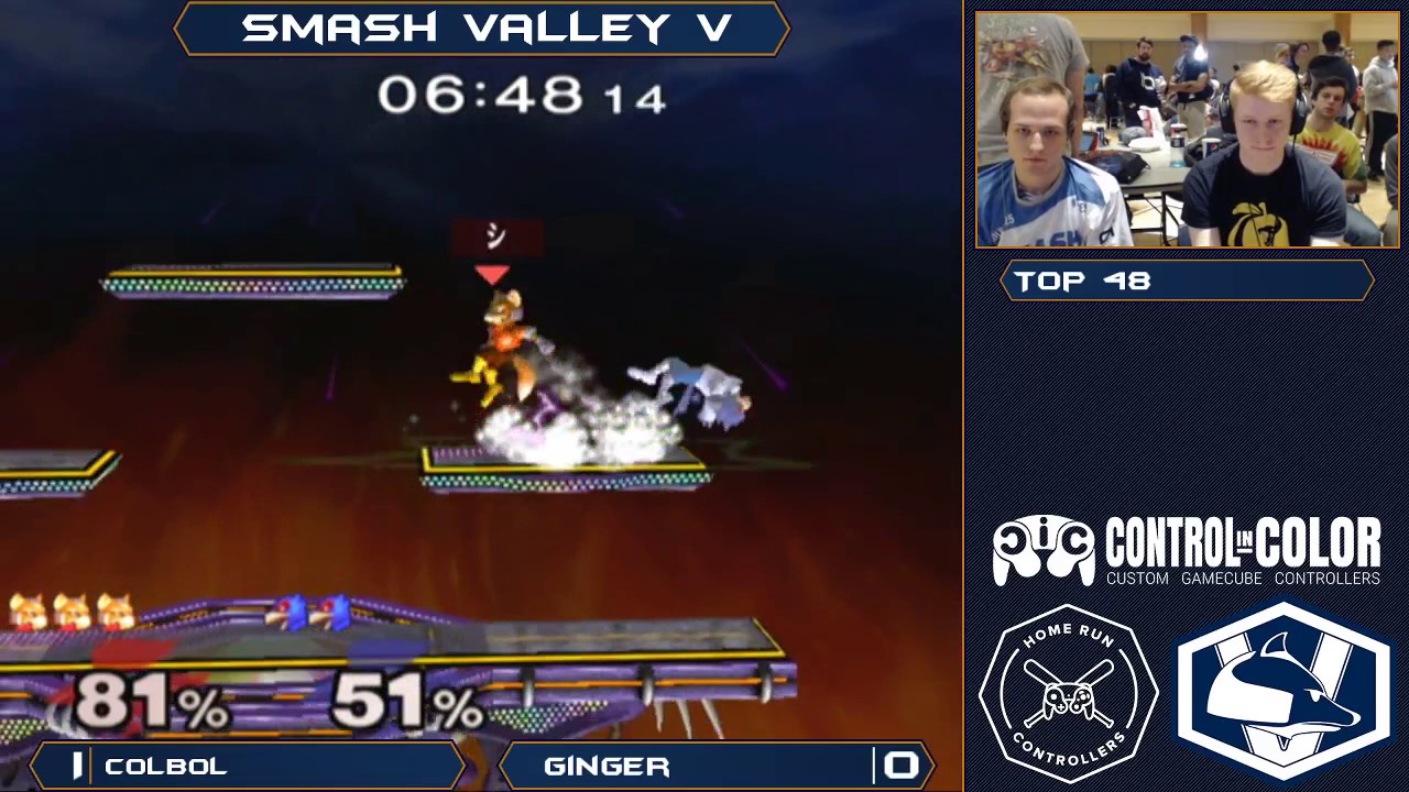 Colbol vs Ginger - Melee Top 48 - Smash Valley V - YouTube
