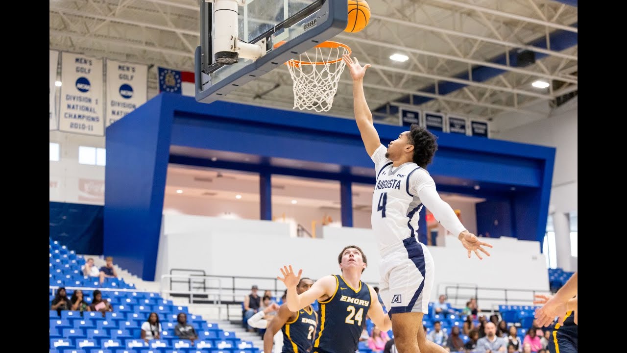 Highlights from the Augusta University vs Emory basketball game - YouTube