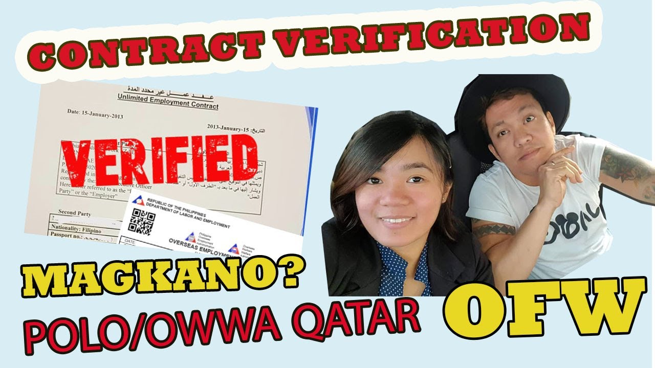 QATAR VLOG - CONTRACT VERIFICATION (IN QATAR) - REQUIREMENTS?HOW MUCH ...