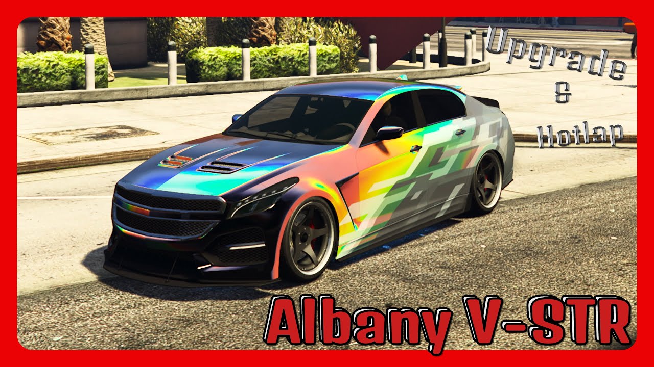 Albany V-STR - Prize Ride Vehicle Upgrade & Hotlap - GTA V Online - YouTube