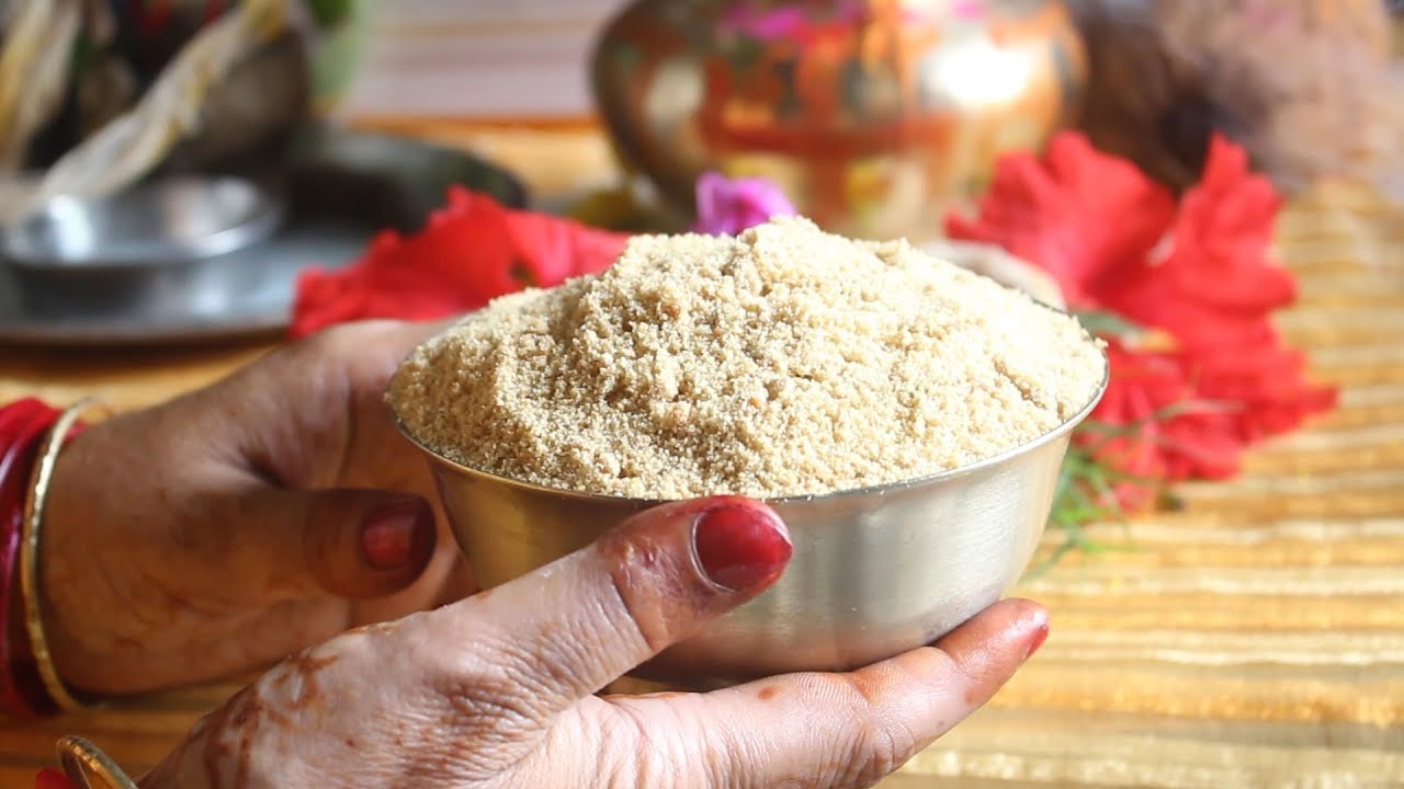 सावन में पर शिवजी को चढ़ायें उनका पसंदीदा चूरमा प्रसाद । How to Make ...