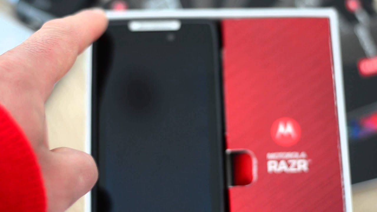 Motorola RAZR, proximity sensor unlocking. - YouTube
