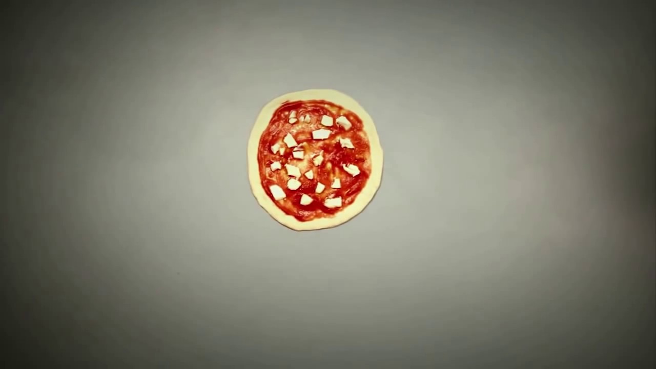 como hacer una pizza stop motion - YouTube